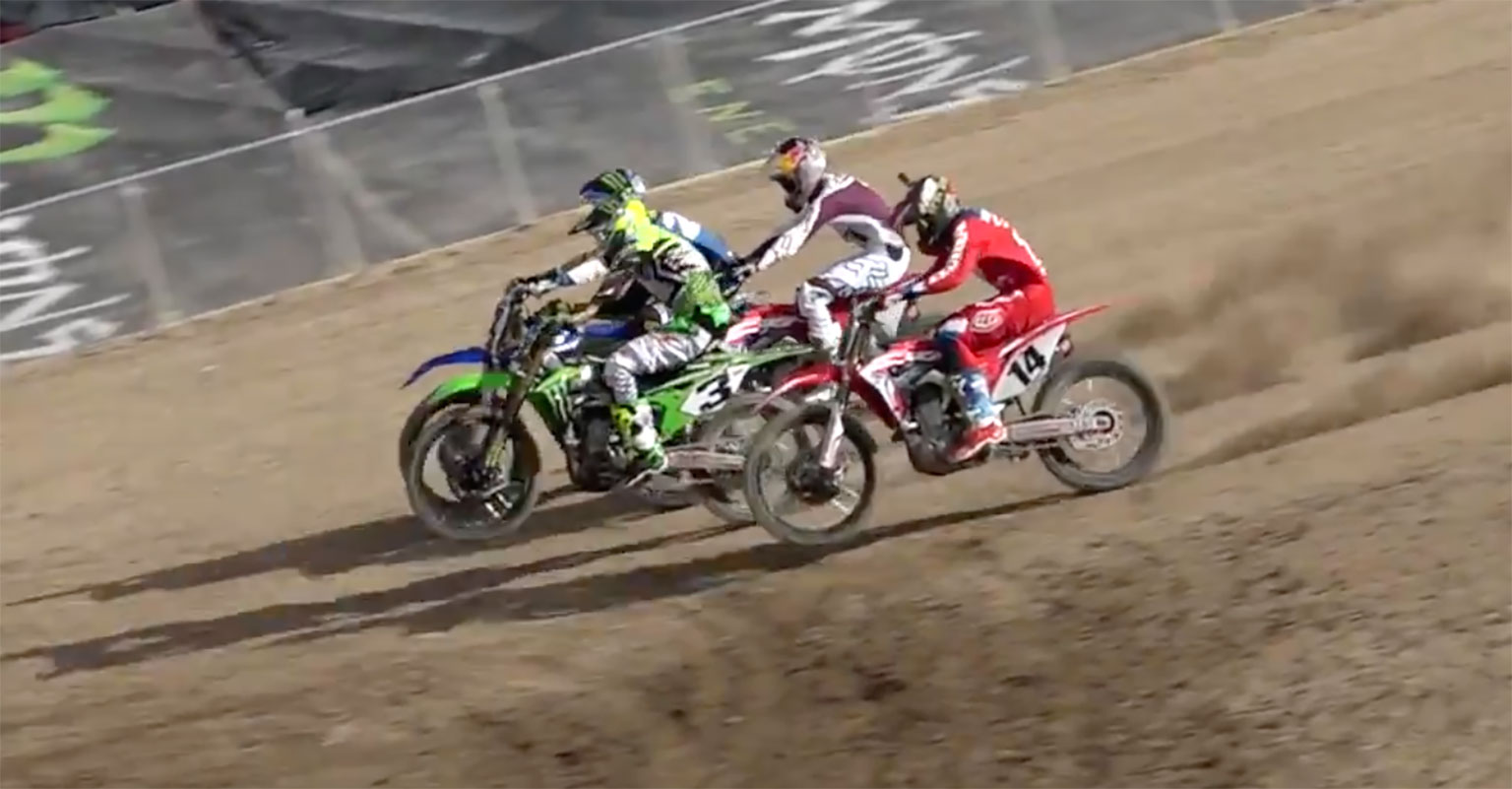 Stars try out the Monster Cup track - MotoHead