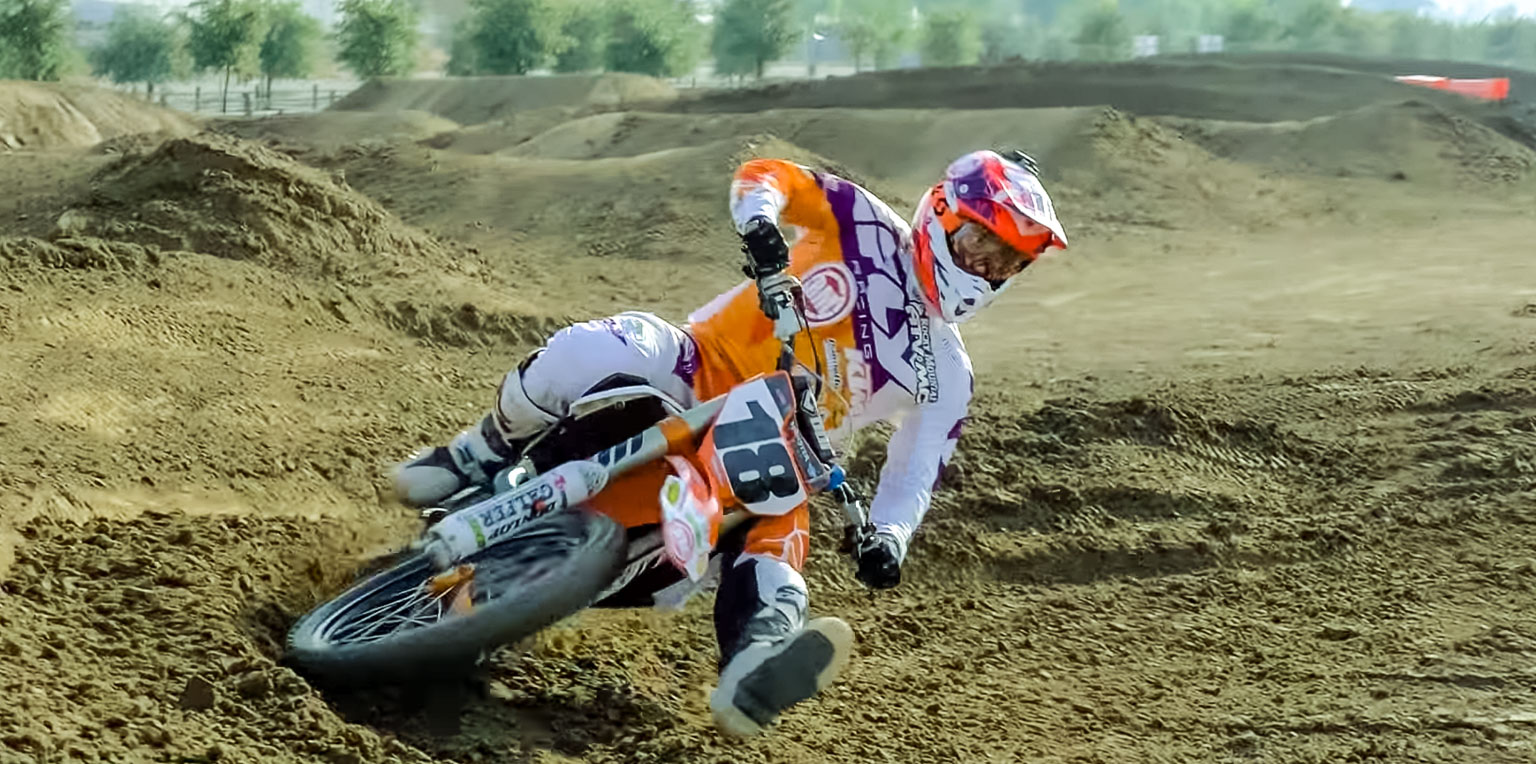 Corner in ruts like Davi Millsaps! - MotoHead