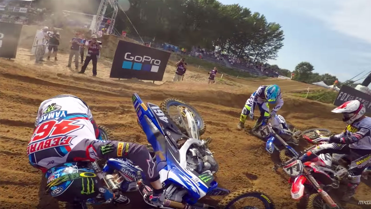 Simpson breaks arm in MXGP spill - MotoHead