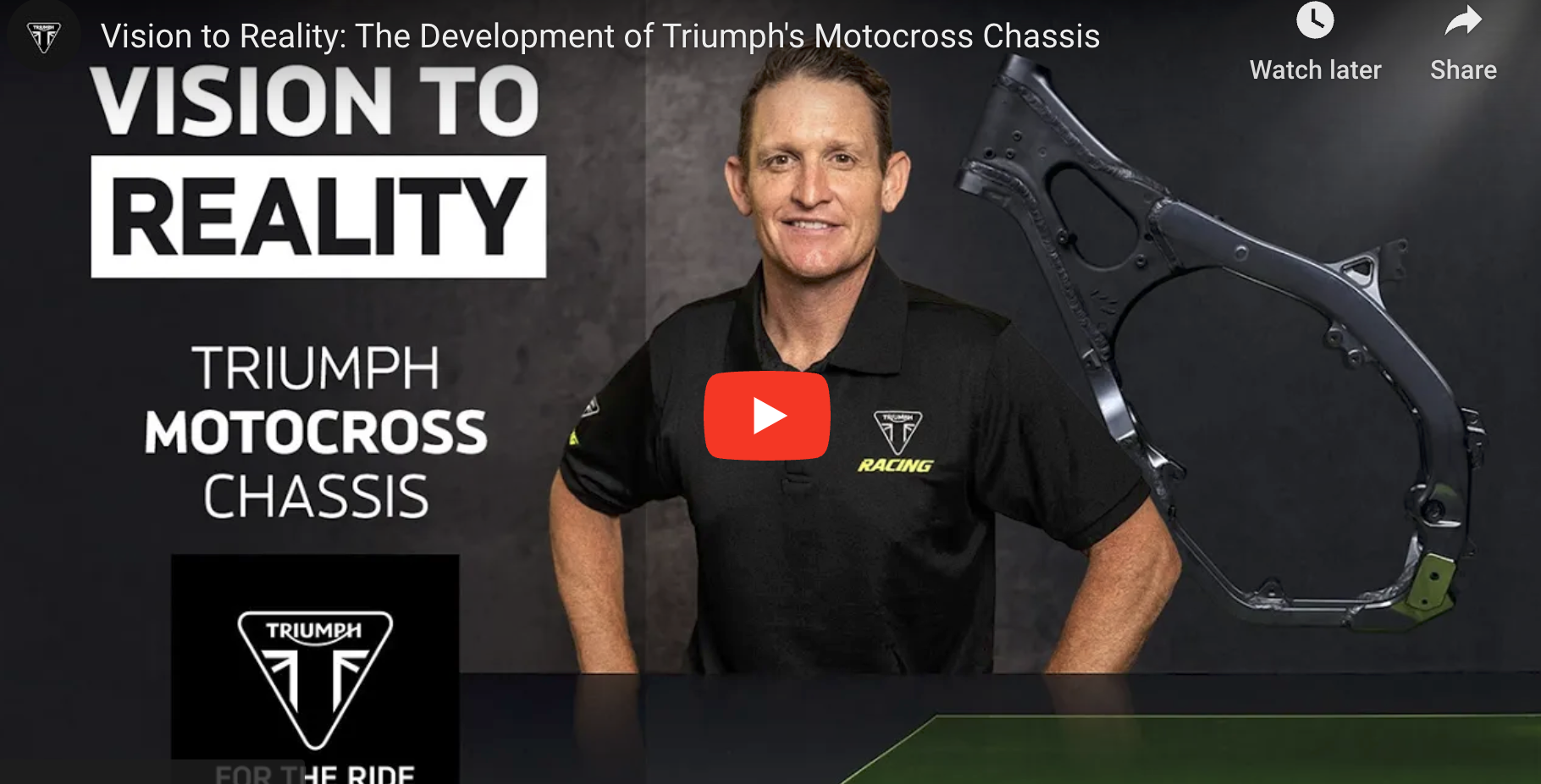 First glimpse of the real Triumph MX bike - MotoHead